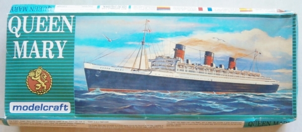 MODELCRAFT 600-001 QUEEN MARY (1) Model Kit