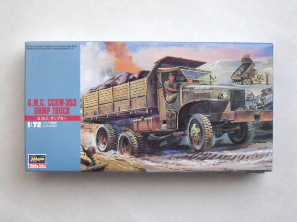 HASEGAWA 1/72 MT22 GMC CCKW-353 DUMP TRUCK Military Model Kit