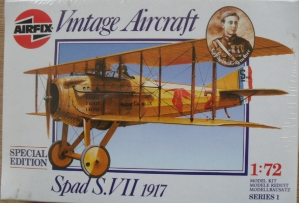 AIRFIX Models | AIRFIX 01081 SPAD S.VII 1917 | Model Kits
