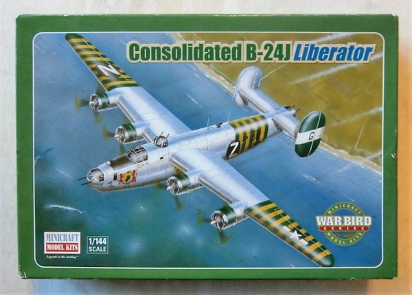 MINICRAFT 1/144 14402 CONSOLIDATED B-24J LIBERATOR Model Kit