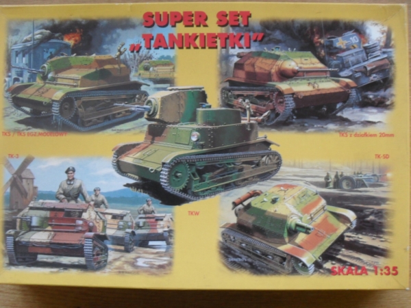 RPM 1/35 SUPERSET TANKIETKI Military Model Kit