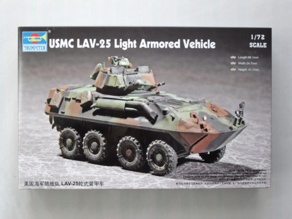 TRUMPETER MODELS | TRUMPETER MODELS 07268 USMC LAV-25 | Model Kits