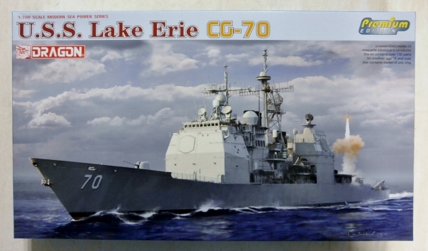 DRAGON 1/700 7142 USS LAKE ERIE Model Kit
