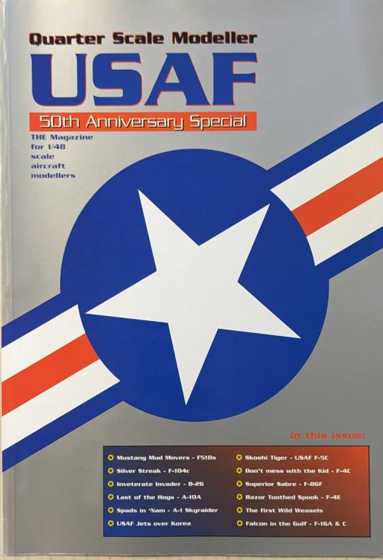 Zb5769 Quarter Scale Modeller Usaf 50th Anniversary Speciai Model Kit ...