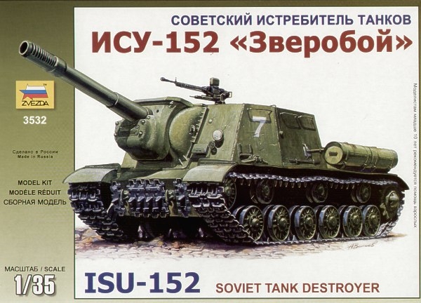 ZVEZDA MODELS | ZVEZDA MODELS 3532 SOVIET ISU-152 | Model Kits