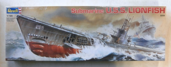 REVELL Models | REVELL 5059 SUBMARINE USS LIONFISH 1/185 | Model Kits