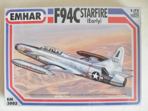 Emhar 3003 F-94c Starfire Early Model Kit | Aircraft Model Kits