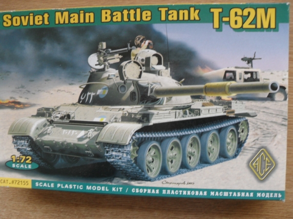 ACE 1/72 72155 T-62M Military Model Kit