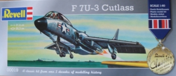 REVELL Models | REVELL 00019 F7U-3 CUTLASS 1/60 | Model Kits