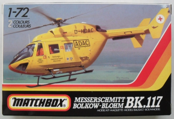 MATCHBOX 1/72 PK-48 MBB BK 117 Model Kit
