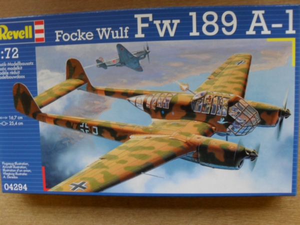 REVELL Models | REVELL 04294 FOCKE WULF Fw 189 A-1 | Model Kits