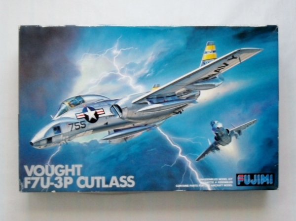 Fujimi H-11 Vought F7u-3p Cutlass Model Kit | Aircraft Model Kits