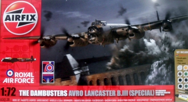 AIRFIX Models | AIRFIX 50138 THE DAMBUSTERS AVRO LANCASTER B.III ...