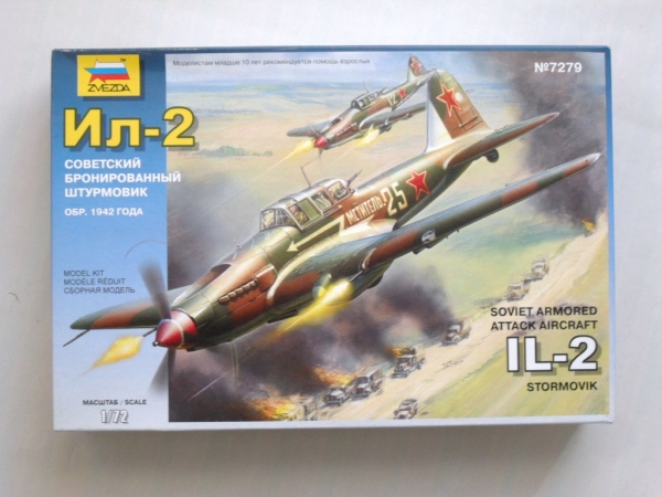 ZVEZDA MODELS | ZVEZDA MODELS 7279 IL-2 STORMOVIK | Model Kits