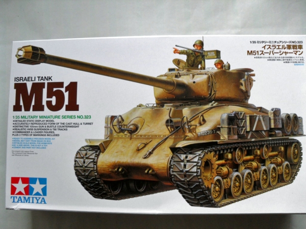 TAMIYA 1/35 35323 M51 ISRAELI TANK Military Model Kit