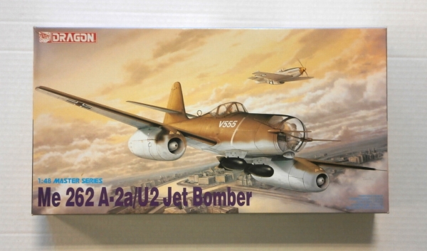 DRAGON 1/48 5529 MESSERSCHMITT Me 262 A-2a/U2 JET BOMBER Model Kit