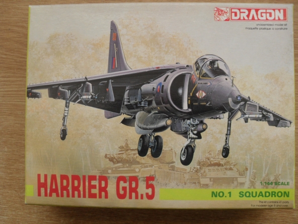 DRAGON 1/144 4515 HARRIER GR.5 No.1 SQUADRON Model Kit