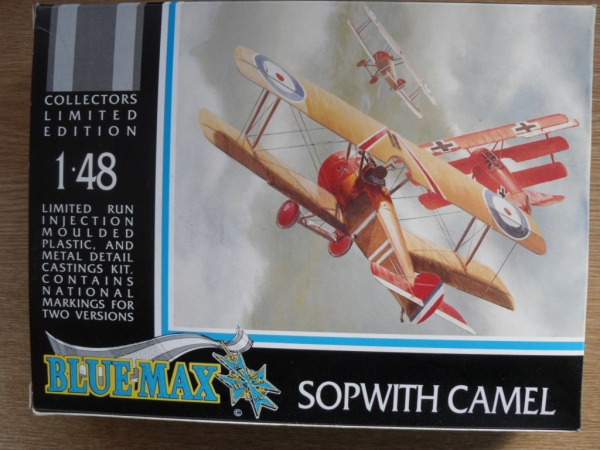Blue Max 109 Sopwith Camel Model Kit | Aircraft Model Kits