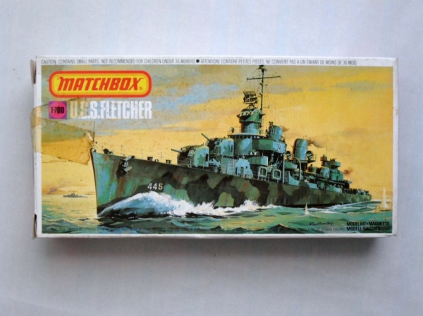 Matchbox Pk-63 Uss Fletcher Model Kit | Model Ships Kits