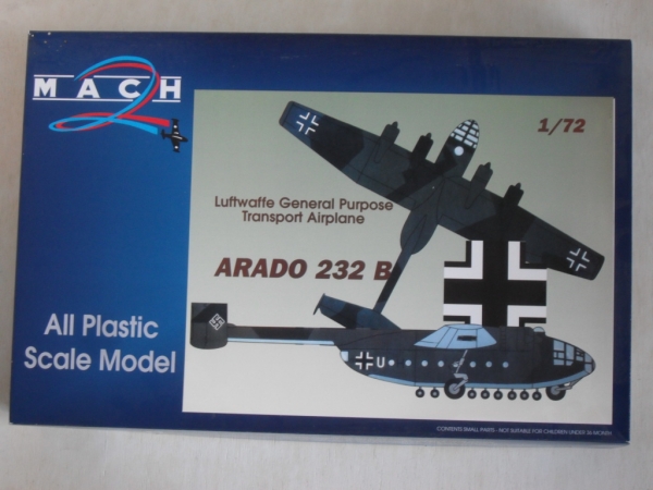 MACH 1/72 007 ARADO Ar 232B Model Kit