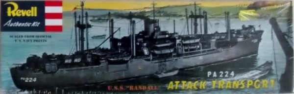 REVELL Models | REVELL H329 USS RANDALL ATTACK TRANSPORT RE-ISSUE