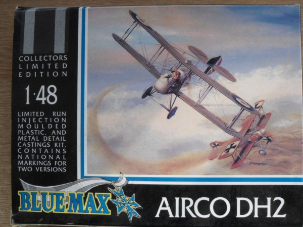 BLUE MAX 1/48 108 AIRCO DH2 Model Kit