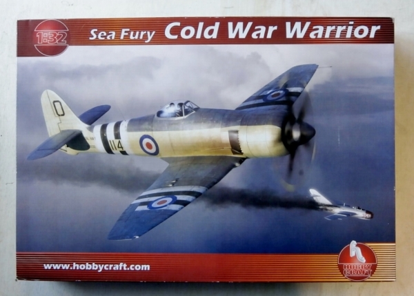 HOBBYCRAFT 1/32 1716 SEA FURY COLD WAR WARRIOR Model Kit