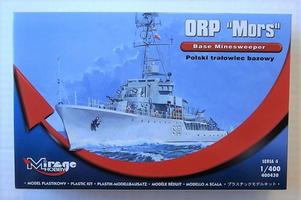 MIRAGE 1/400 400430 ORP MORS POLISH MINESWEEPER Model Kit