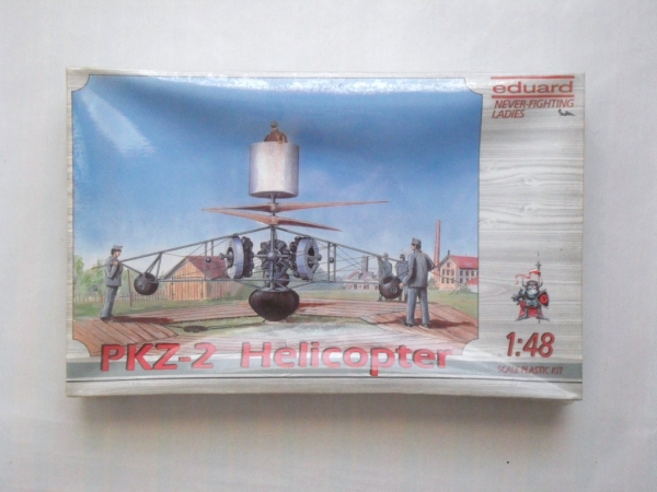 EDUARD 1/48 8015 PKZ-2 HELICOPTER (1918) Model Kit