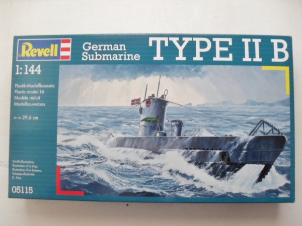 REVELL Models | REVELL 05115 U-BOOT TYPE IIB | Model Kits