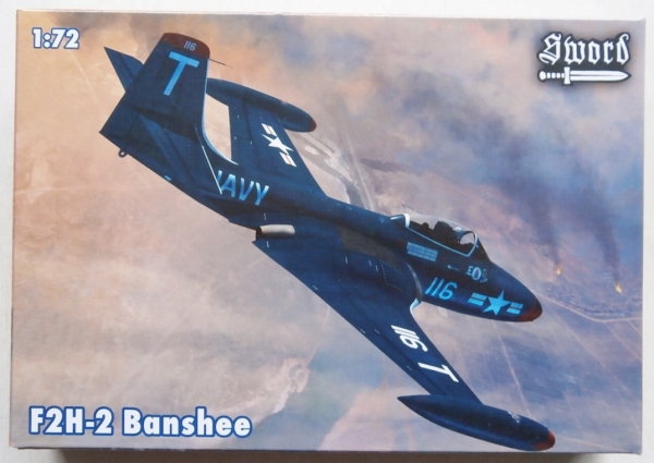 SWORD 1/72 72077 F2H-2 BANSHEE Model Kit