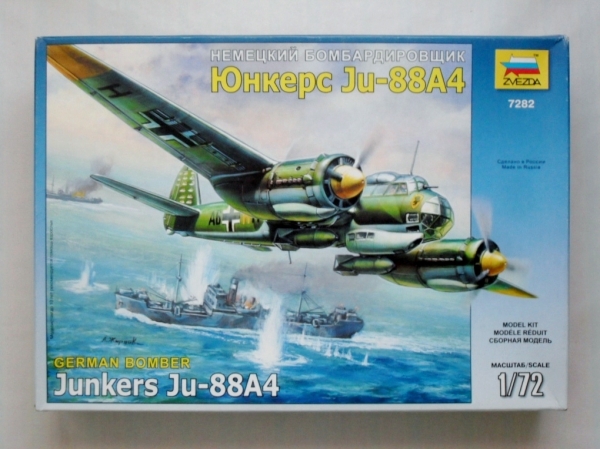 ZVEZDA MODELS | ZVEZDA MODELS 7282 JUNKERS Ju 88A4 | Model Kits