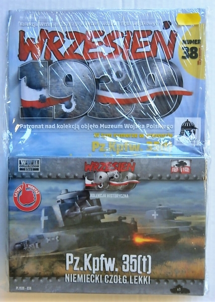 FIRST TO FIGHT 1/72 038 Pz.Kpfw.35(t) Military Model Kit