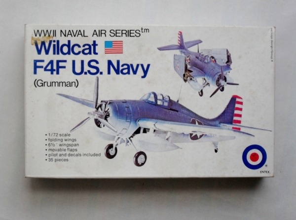 ENTEX 1/72 8493WS F4F WILDCAT Model Kit