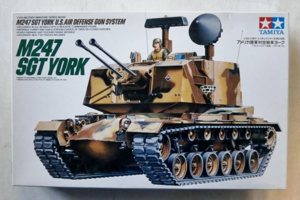 TAMIYA Models | TAMIYA 35126 M247 SGT YORK | Model Kits