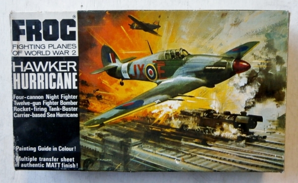 FROG 1/72 F188 HAWKER HURRICANE BLACK BOX Model Kit