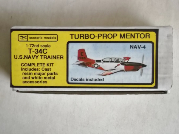 ESOTERIC 1/72 NAV-4 TURBO-PROP MENTOR T-34C US NAVY TRAINER Resin Model Kit
