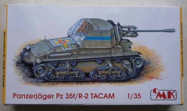 CMK 1/35 T35022 PANZERJAGER Pz 35(t)/R-2 TACAM Military Model Kit