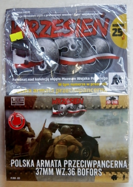 FIRST TO FIGHT 1/72 025 BOFORS 37mm ANTI-TANK GUN Military Model Kit