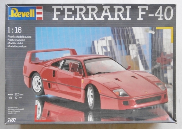 REVELL Models | REVELL 7487 FERRARI F-40 | Model Kits