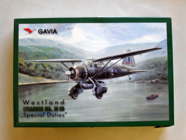 GAVIA 1/48 WESTLAND LYSANDER Mk.III SD Model Kit