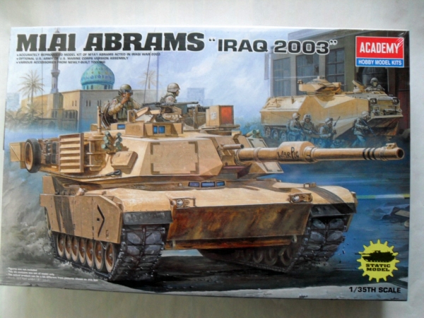 ACADEMY 1/35 13202 M1A1 ABRAMS IRAQ 2003 Military Model Kit