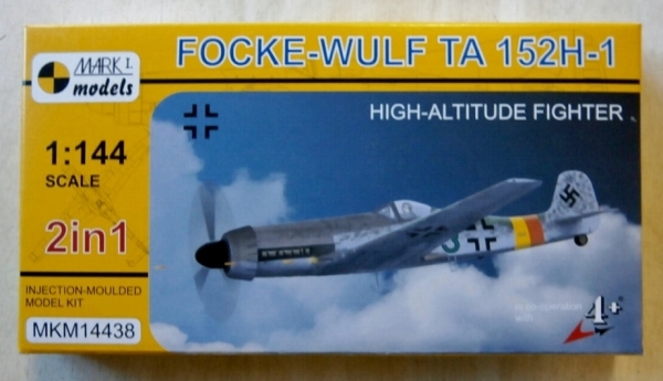 MARK I MODELS 1/144 14438 FOCKE WULF Ta 152H-1 Model Kit