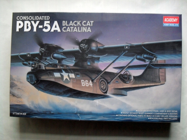 Academy 2137 Pby-5a Black Cat Model Kit | Aircraft Model Kits
