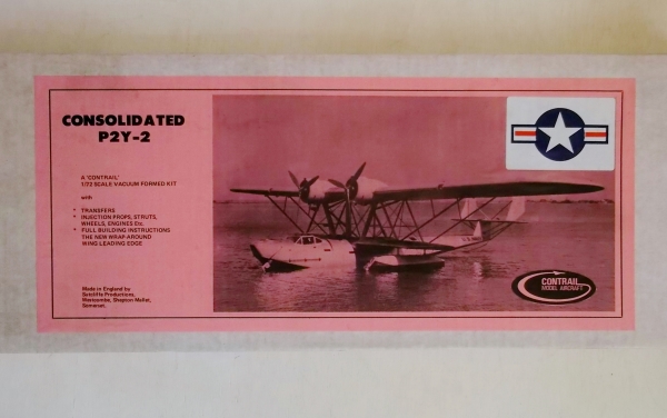 CONTRAIL 1/72 CONSOLOIDATED P2Y-2 Vacform Model Kit