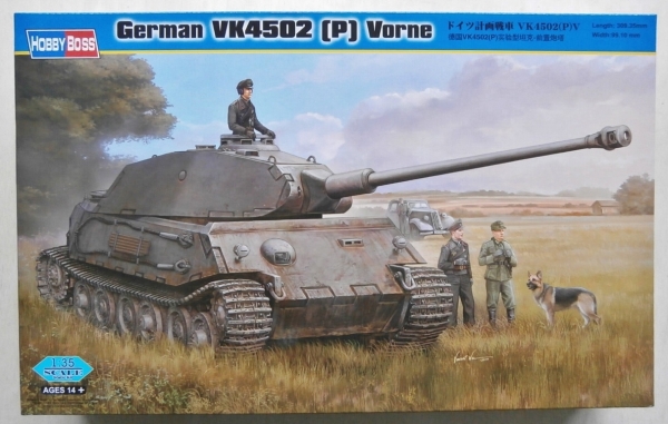 HOBBYBOSS 1/35 82444 GERMAN VK4052 (P) VORNE Military Model Kit