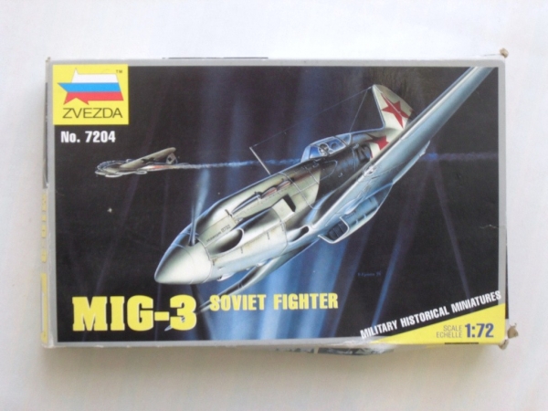 ZVEZDA MODELS | ZVEZDA MODELS 7204 MiG-3 | Model Kits