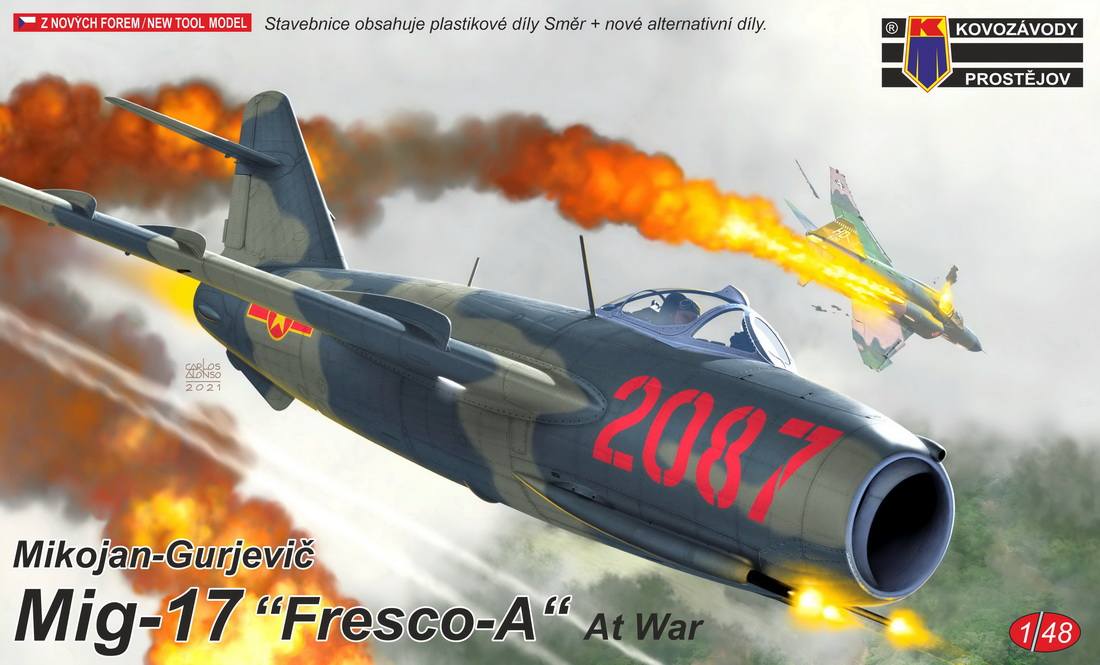 Kovozavody Kp4826 Mig-17 Model Kit | Aircraft Model Kits