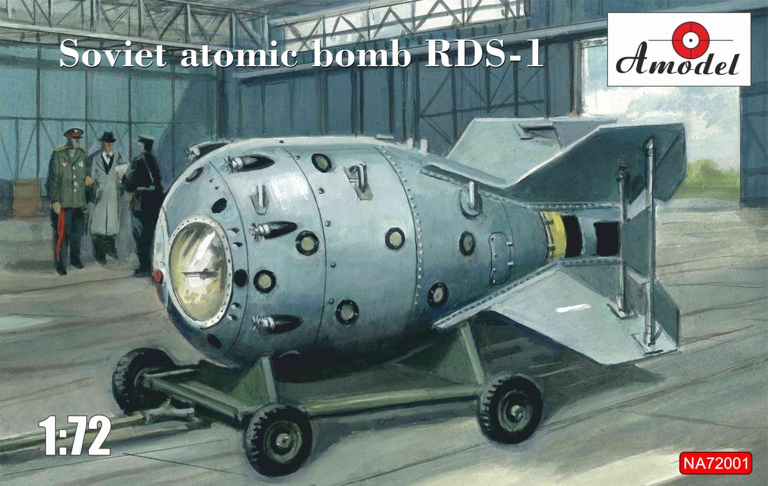 A Model 72001 Soviet Atomic Bomb Rds-1 Model Kit | Military Model Kits