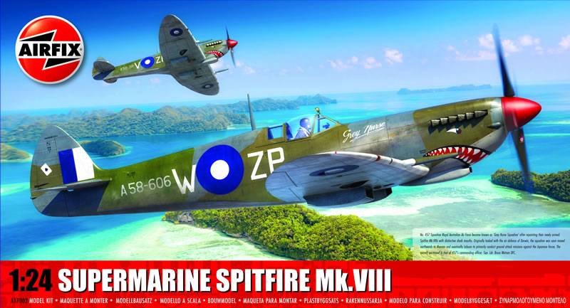 AIRFIX Models | AIRFIX 17002 SUPERMARINE SPITFIRE MK.VIII | Model Kits